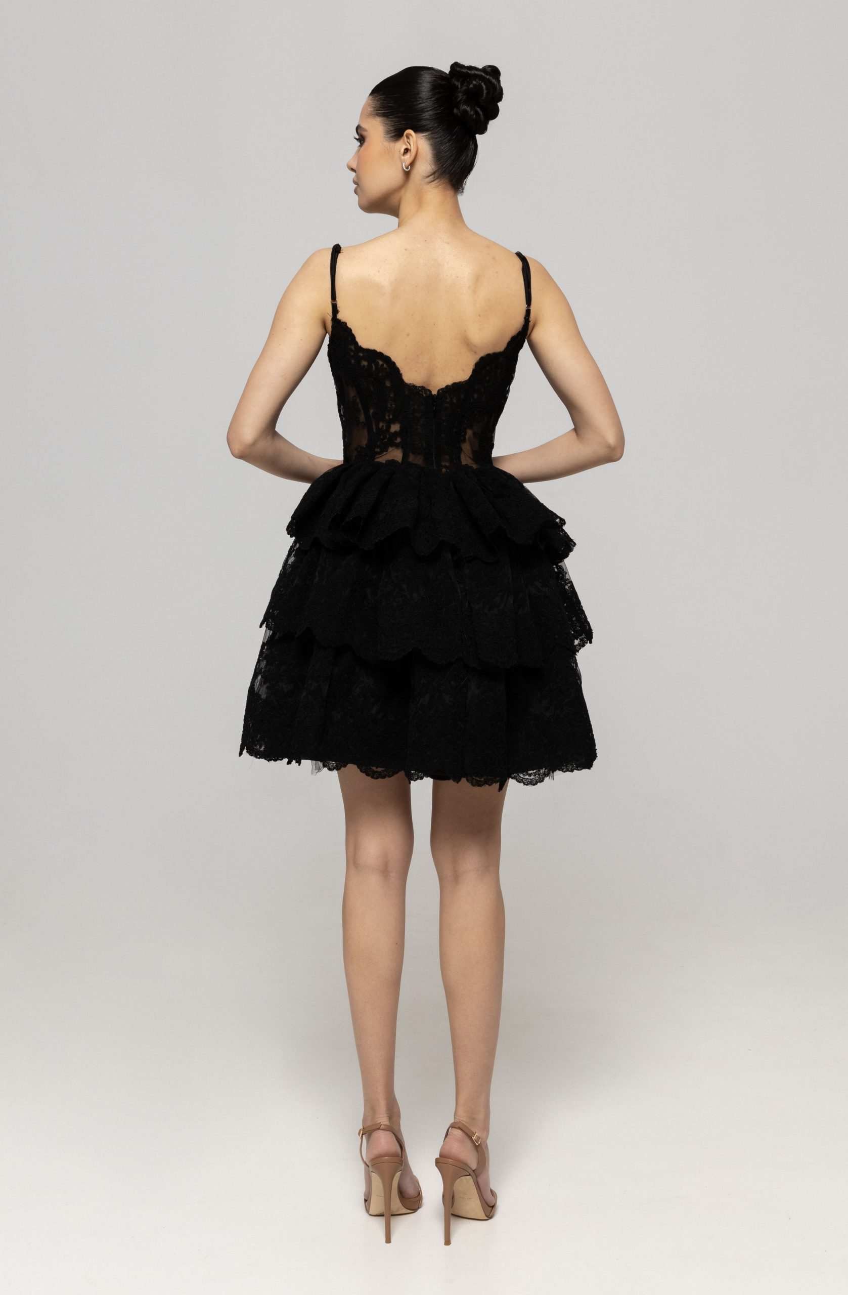 Rochie de ocazie din dantela cu corset Rosalia - ETIC