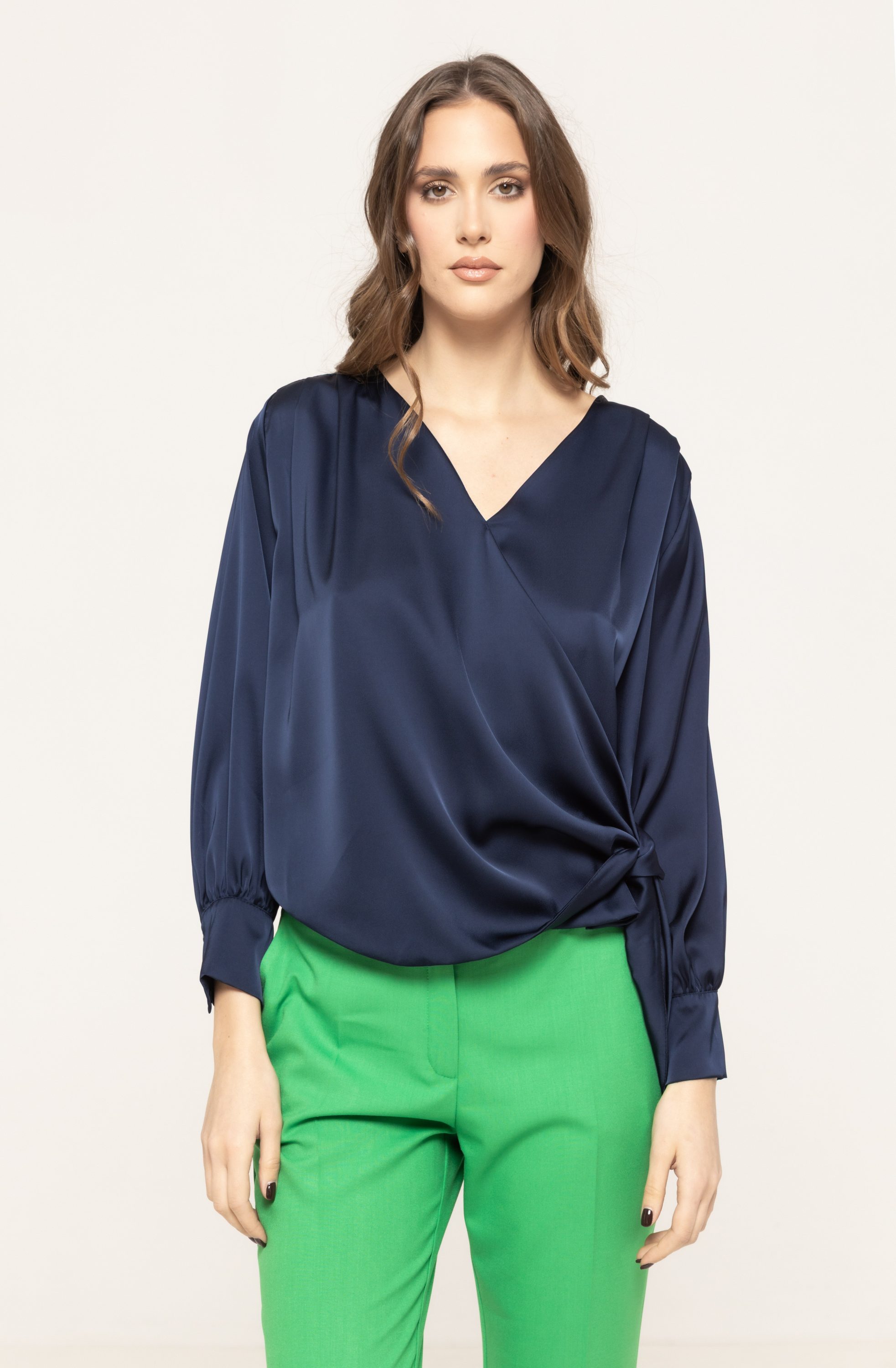 Bluza cu model nod lateral Sofia - ETIC