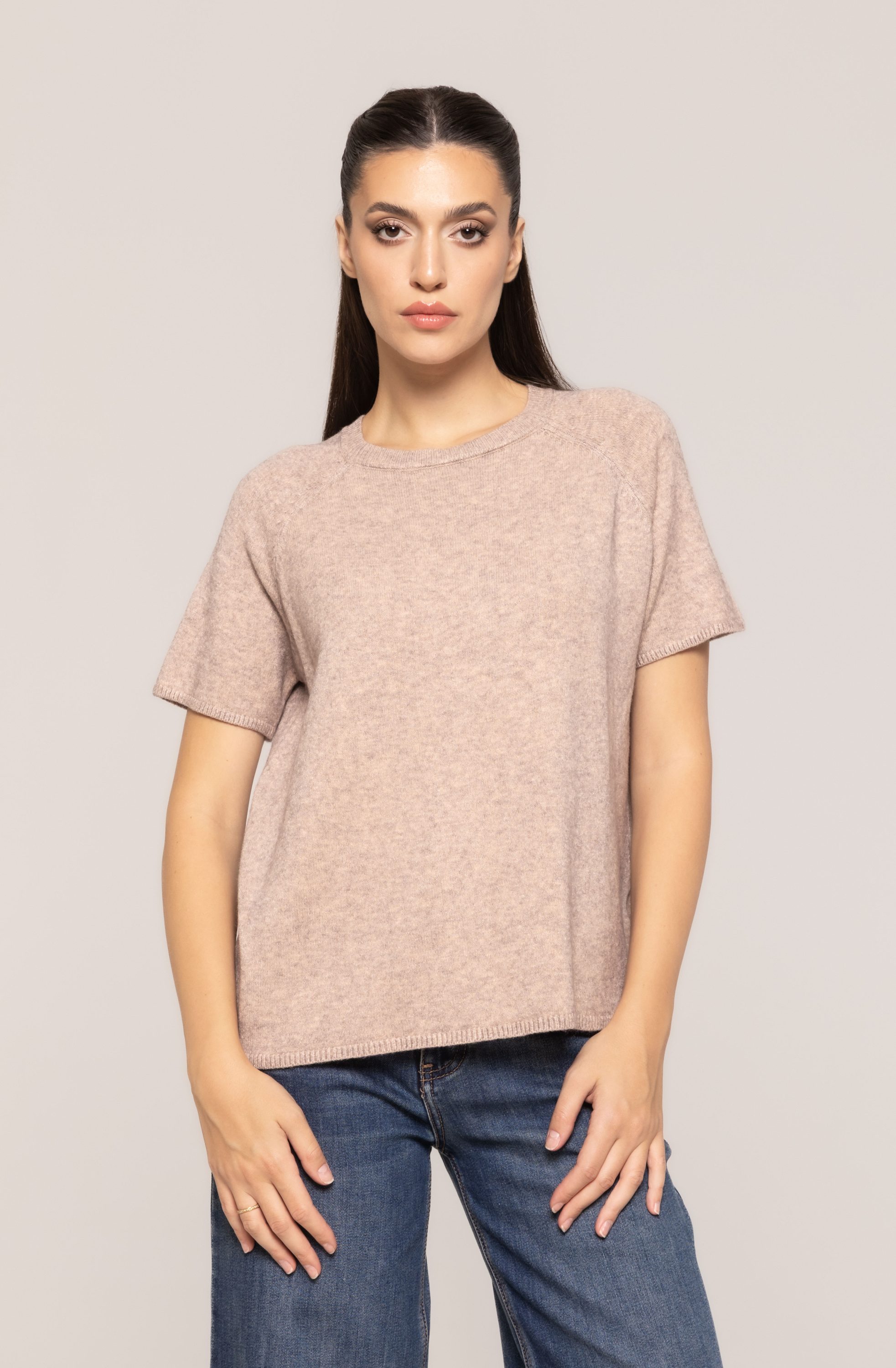 Bluză lejeră cu maneca scurta Beth - ETIC