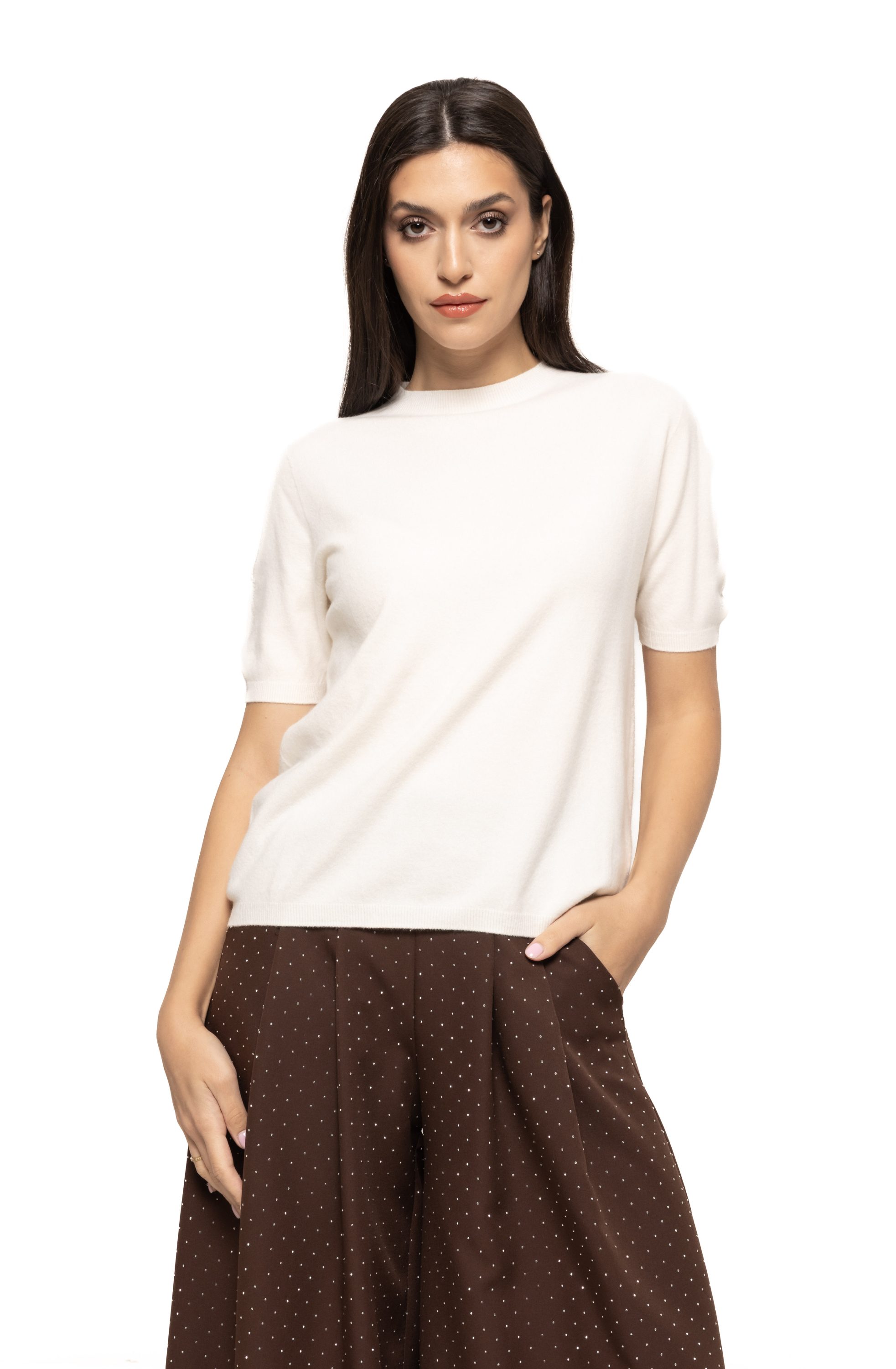 Bluza lejera cu maneca scurta Natalia - ETIC