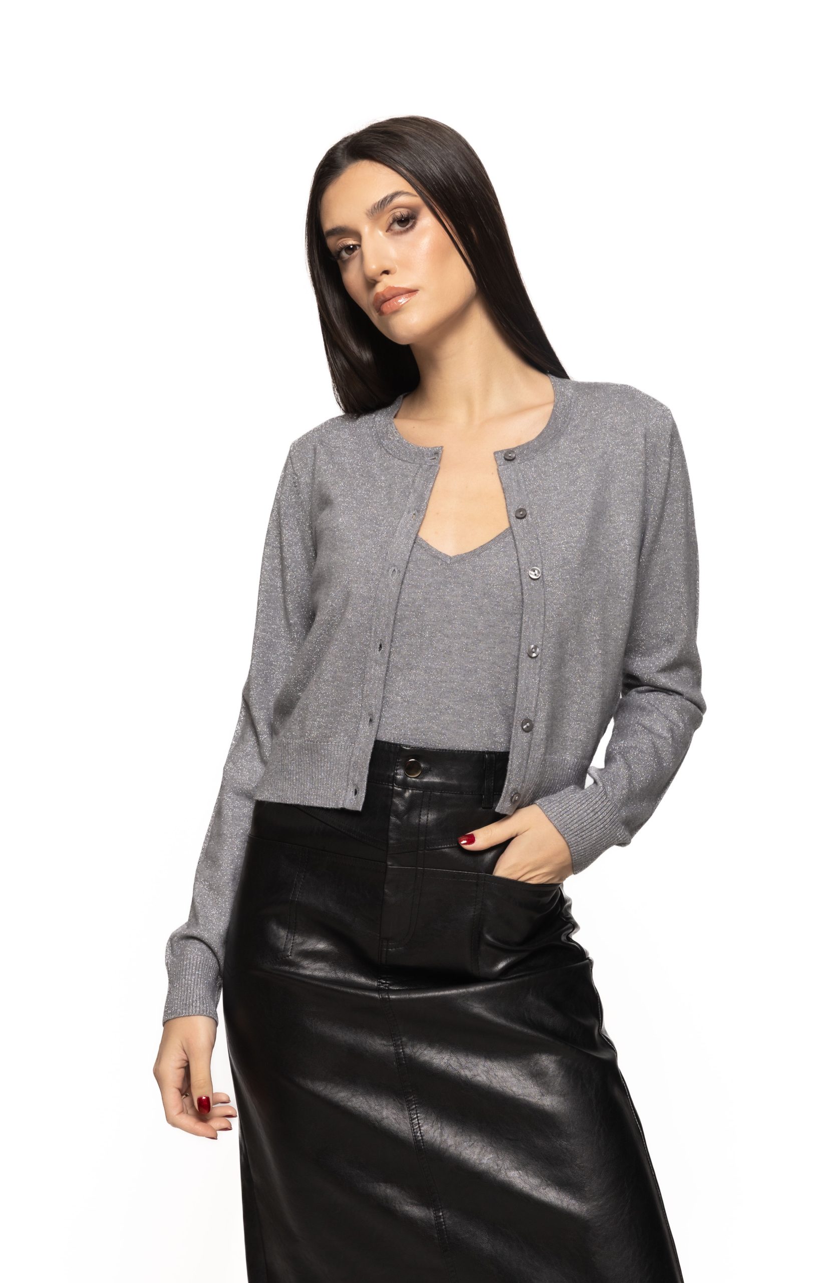 Pulover cu nasturi Maria - ETIC